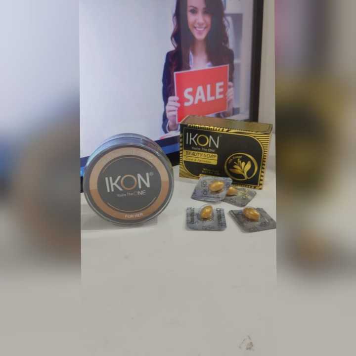 IKON CREAM (Deal For Women's) IKON Cream, Soap & Capsules | Daraz.pk