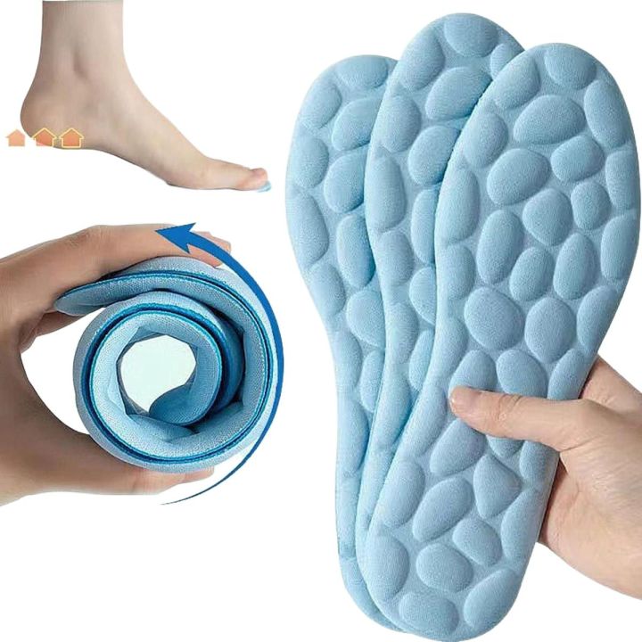 LCZ 1Pair Insoles for Foot Arch Support Orthotics Insoles for Men ...