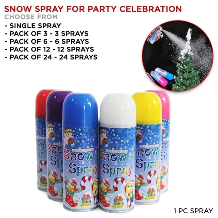 Snow Spray for birthday parties celebration, Artificial Snow spray can ...
