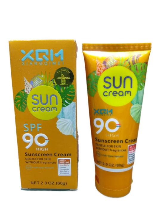 XQM Sun Block SPF 90 High Sunscreen Cream 60g | Daraz.pk