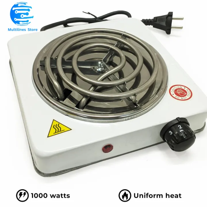 Premium Quality Double Electric Stove & Hot Plate 2000W with Uniform ...