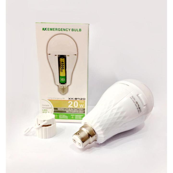 Rechargeable Light 20W Double Battery AC/DC Rechargeable LED Light ...