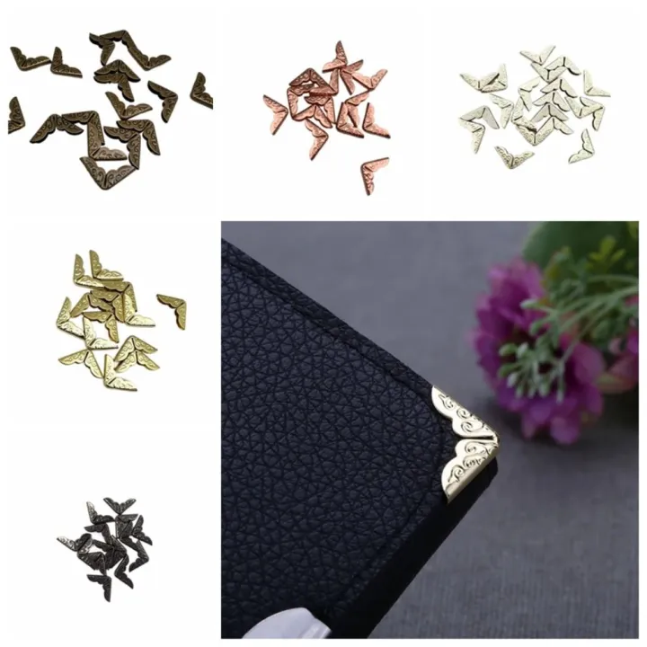 50pcs Ornament Corner Protectors Vintage Book Corner Protector DIY ...