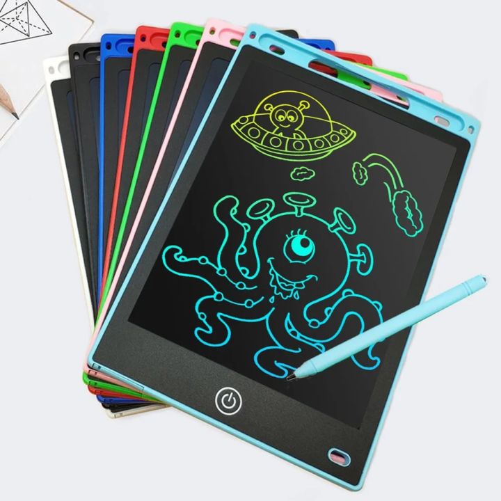LCD Writing Tablet Electronic Slate Memo Pad Multicolor Drawing tablet ...
