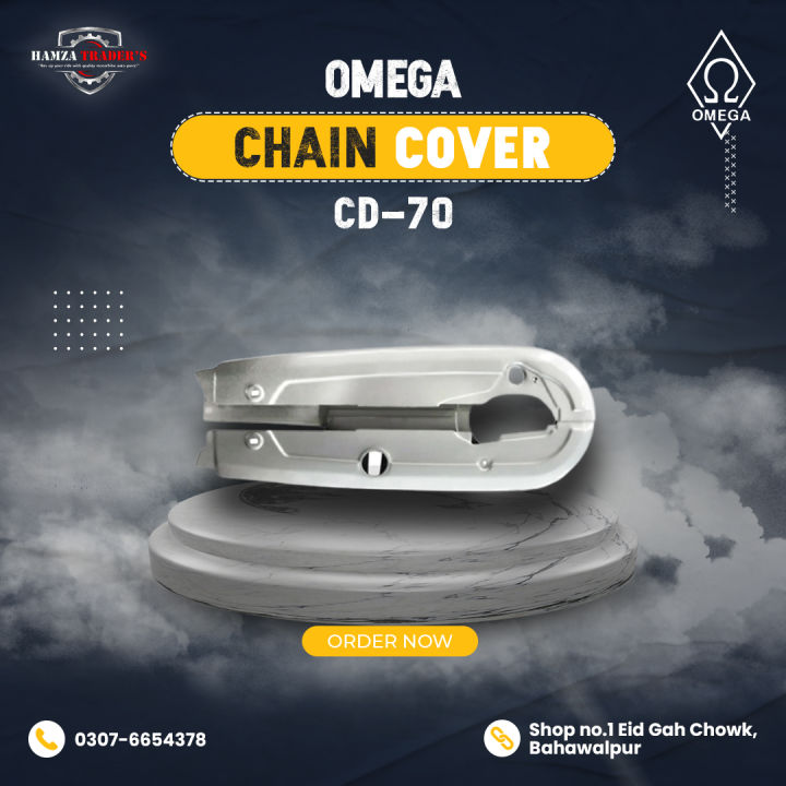 Chain Cover for 70 Bike Omega | Daraz.pk