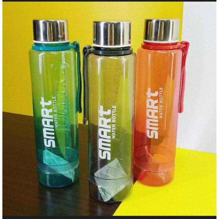 Smart Water Bottles With Stainless Steel Cap | Daraz.pk