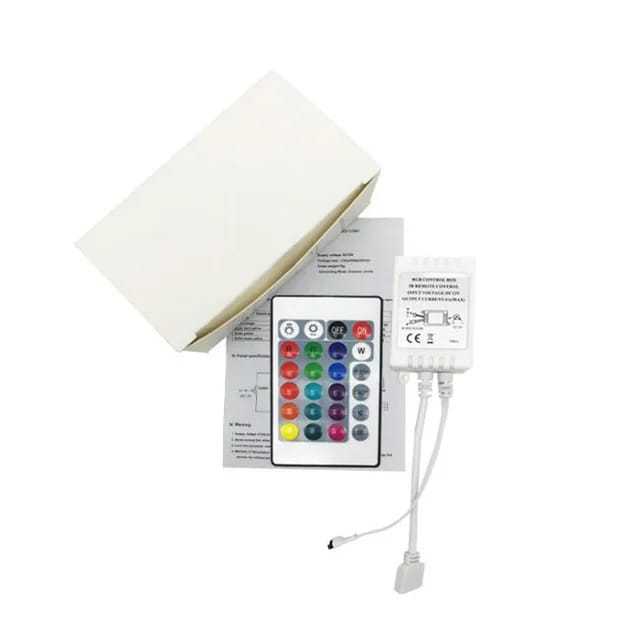 Led strip controller RGB with Remote Dc 12v | Daraz.pk