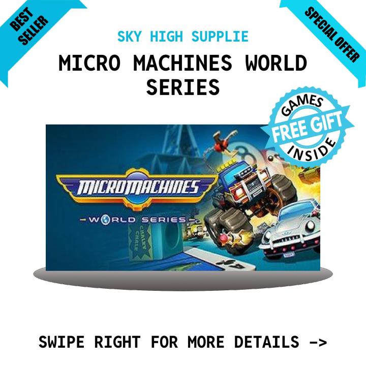 MICRO MACHINES WORLD SERIES .JPG - PC Game - Easy and complete ...