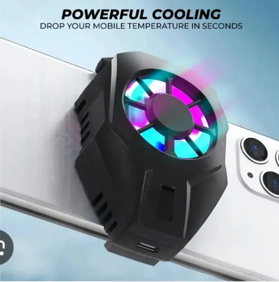 L01 Mobile Phone Radiator | Ultra-Fast Cooling Fan | Gaming Phone ...