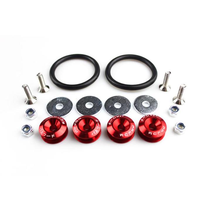 Racing JDM Quick Release Fasteners For Car Bumpers Trunk Fender Hatch ...
