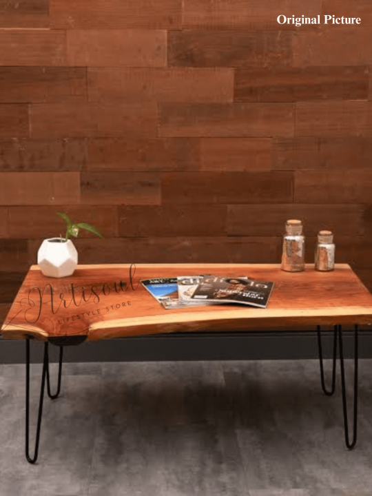 Live Edge Console Table 4ft | Solid Wood Entryway Hallway Table | Black ...