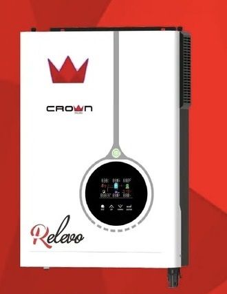 3.6KW,4.2KW,6.2KW CROWN Relevo Hybrid Solar inverter | Daraz.pk