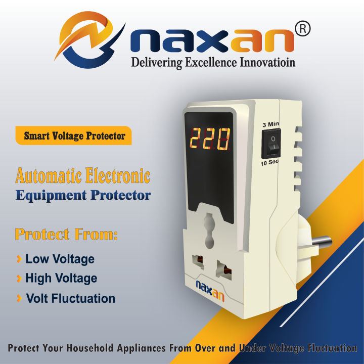 Automatic Muhafiz Switch digital Protection Voltage Protector for LED ...