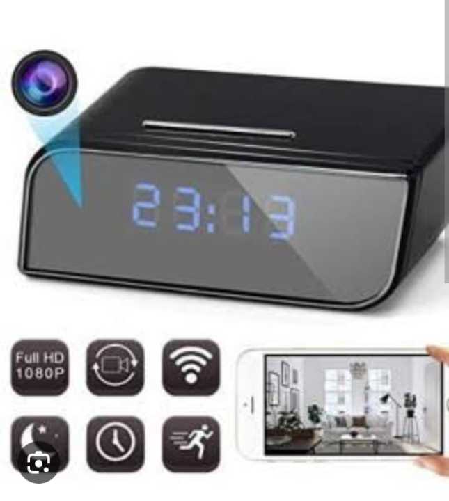 Digital Clock Camera Video recorder Table Clock Camera HD (1080 HP ...