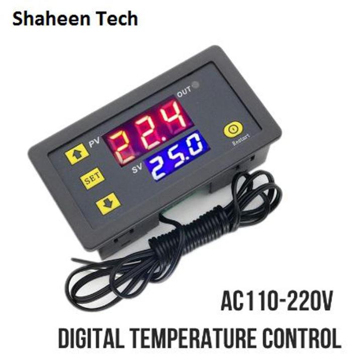 W3230 AC 220V 20A Digital Temperature Controller For Incubators And Other Purposes | Daraz.pk