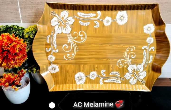 Melamine Serving Tray Attractive & Beautiful Design High Quality ...