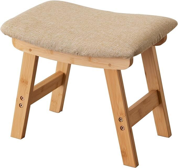 Foot Stool,Ottoman and Footstool,Small Sofa Foot Rest,Bamboo Foot Stool ...