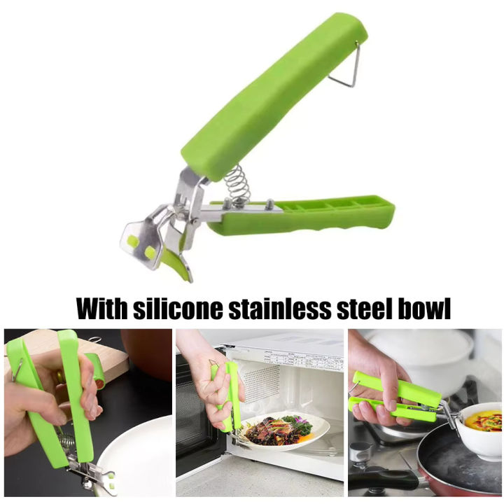 Kitchen Tongs Pakkad Clamps with Heavy Plastic Handle for Kitchen use ...