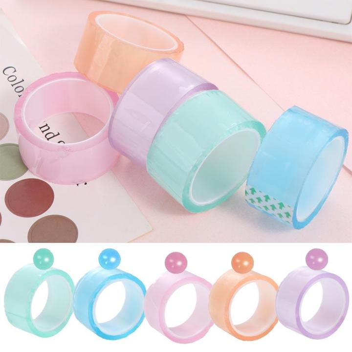 Crafts Relaxing Toy Sticky Ball Rolling Tapes DIY Making Colored Ball ...