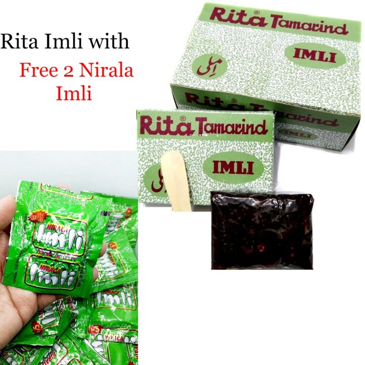 Pack of 6 Rita Imli with 2 Free Nirala Imli Chatpata Masala Imli ...