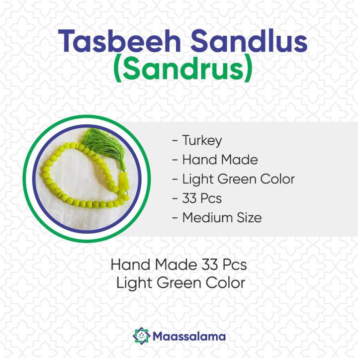 MaAssalama Tasbeeh Sandrus\Sandlus | Turkish Hand Made Counter | Hand ...