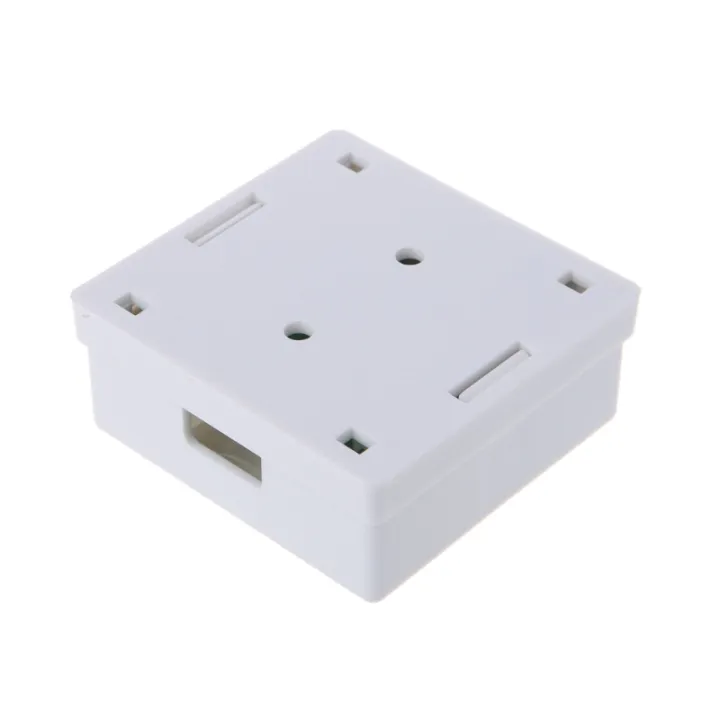 2port Utp Rj45 Cat6 Surface Junction Box Connector For Cat 6 Cat6e 8p8c ...