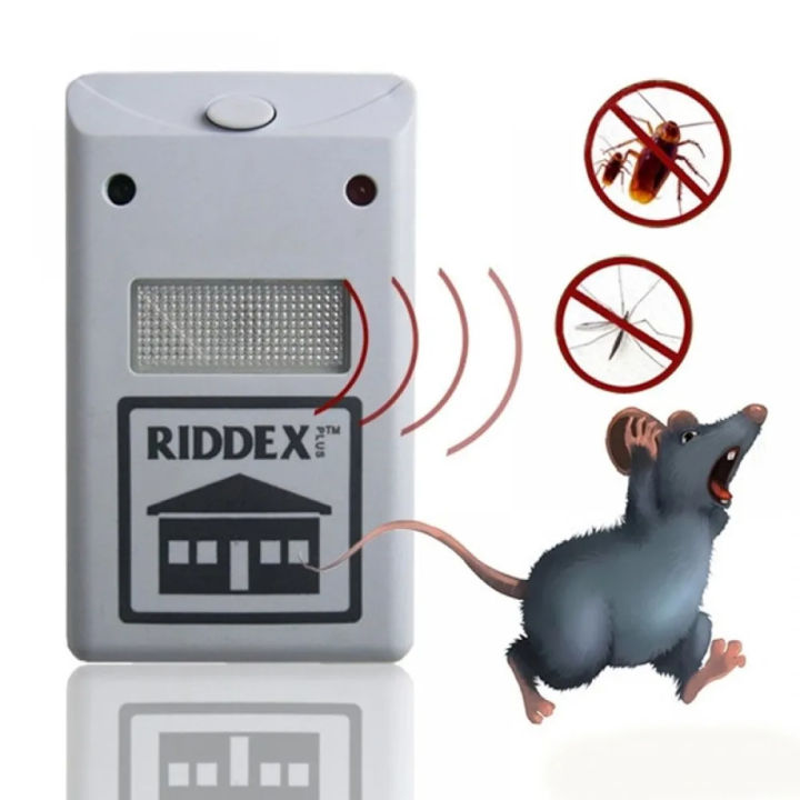 New Mosquito Riddex Plastic Pest Repelling Aid Plug Indoor Repellents ...