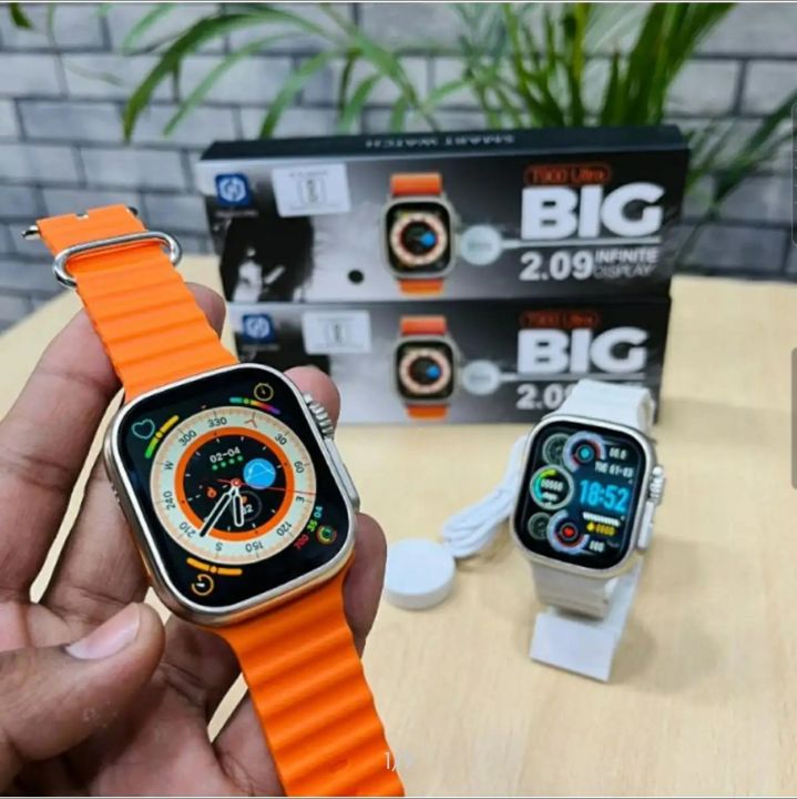 Smart Watch| T90 SMART WATCH for Fitness & Health | 1.54” Touch Screen ...