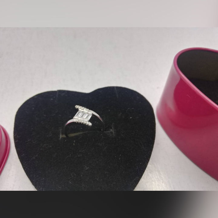 Rings for Girls Italian Chandi 925 with box. | Daraz.pk