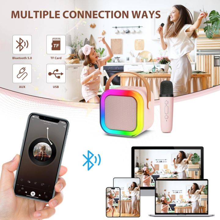 RXN K12 Home Karaoke Machine Family Singing Portable Loudspeaker ...