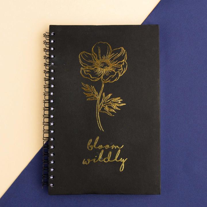 Bloom Wildly Foil Notebook | Daraz.pk
