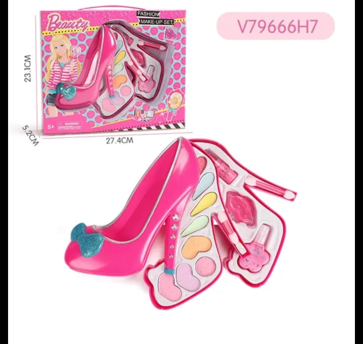 Kids Sandal Shoe Makeup Kit Pretend Play Set | Daraz.pk