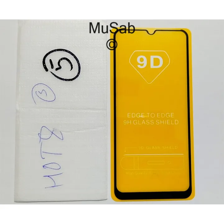 Infinix Hot 8 Screen Protector 5D 6D 7D 9D 10D 11D 21D 100D 111D glass ...