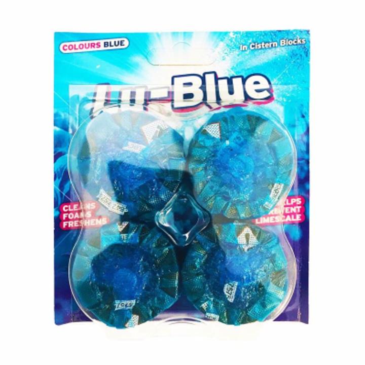 Lu Blue Toilet Cleaner Blocks - Pack Of 4 | Daraz.pk