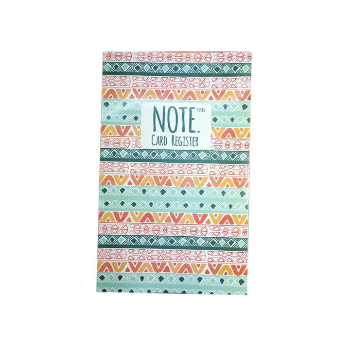 MyKitab - Note Plus. Card Register-Imported Paper | Daraz.pk