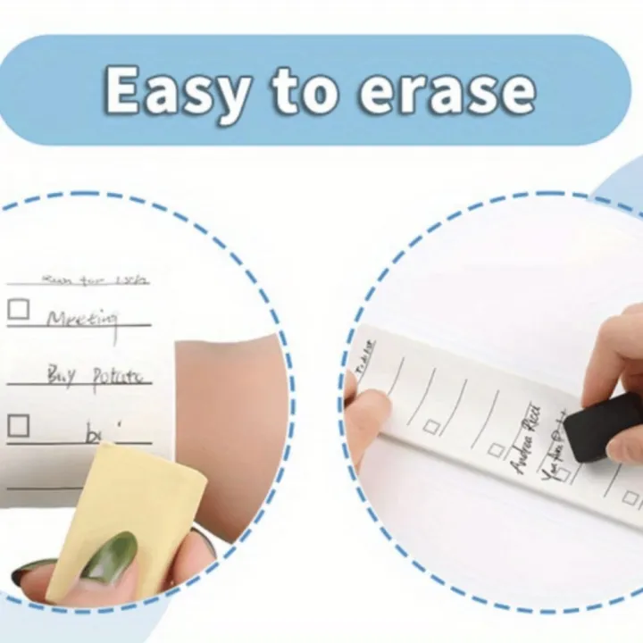 Erasable Planner Memo Memo Pad Reusable Silicone Slap Bracelets To Do ...