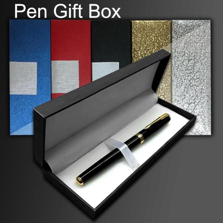 Pen box packaging gift box metal pen signature pen box random color Daraz.pk