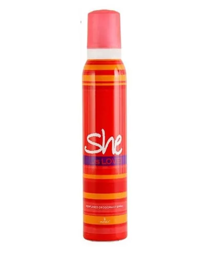 She LOVEE Ladies Body Spray 200 ml Pack | Daraz.pk