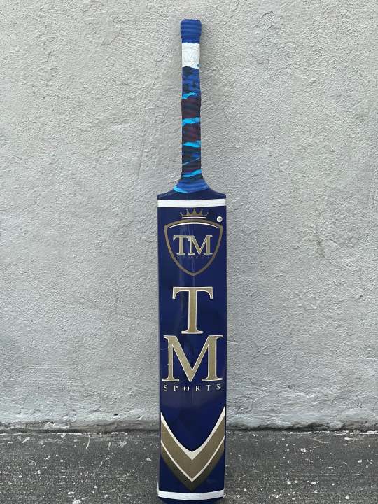 TM Sports (Taimor Mirza ) Player Adition Rawalakot Wood-Tape Ball Cricket Bat | Daraz.pk