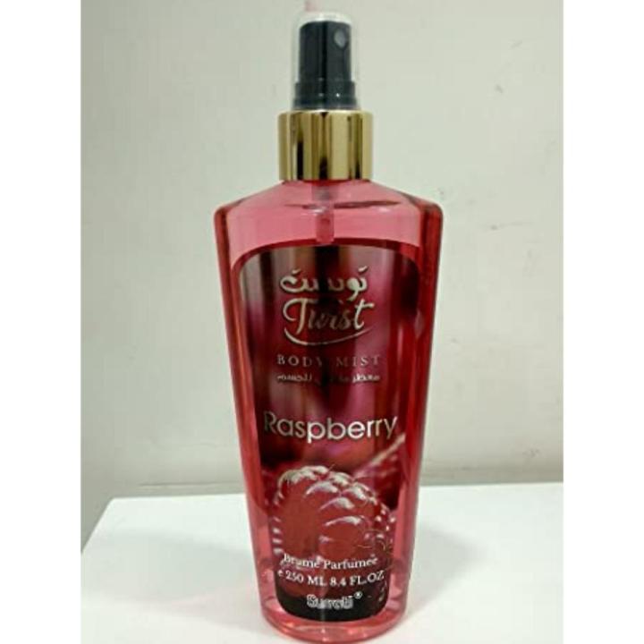 Body Mist Raspberry 250 Ml Surrati Perfumes Holy Makkah Saudi Arabia K ...