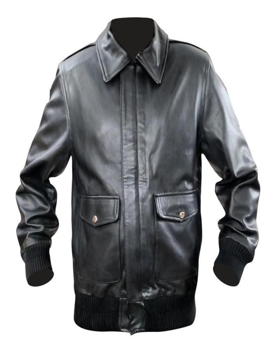 Black Leather Jacket | Daraz.pk