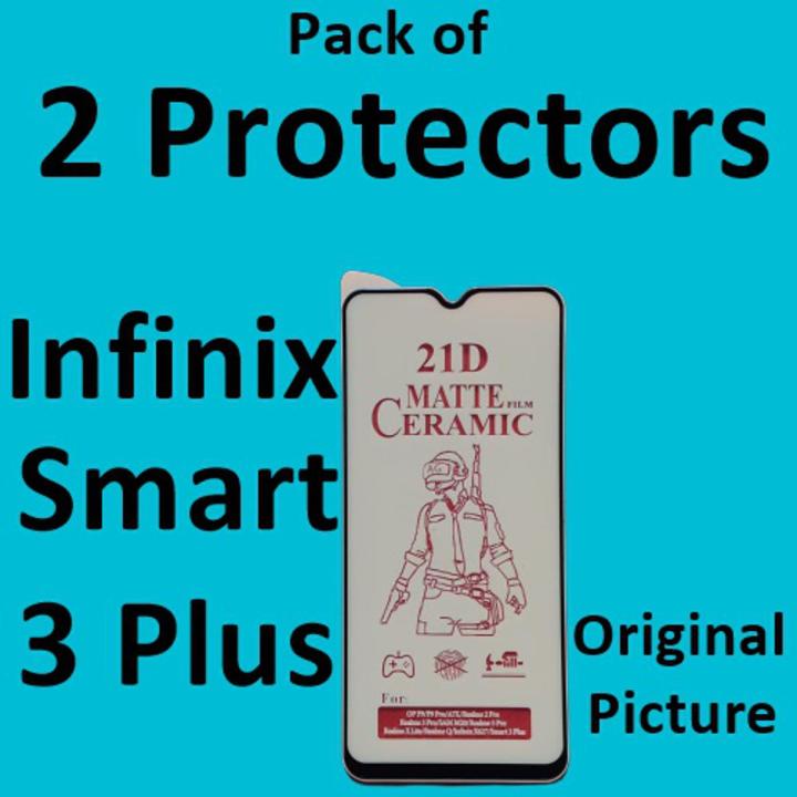Infinix Smart 3 Plus Matte Ceramic Sheet Protector for Gaming , Pack of ...