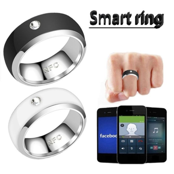 Special Design Stainless Steel NFC Smart Ring Wearable Connect ...