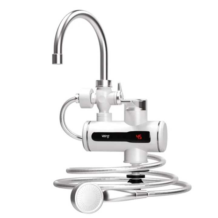 Instant Electric Water Heater Tap - Hot Water Tap with Digital Display ...