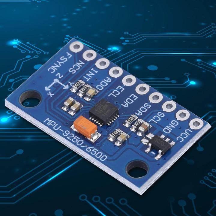 MPU-9250 9-Axle 16 Bit Gyroscope Acceleration Magnetic Sensor 3~5V for ...