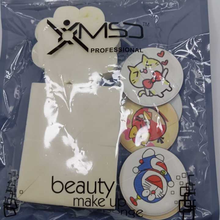 Pack of 21 Cosmetic Make up Mix Puff, Foundation Sponge, Blender ...