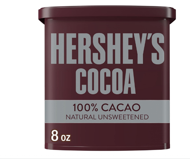 HERSHEY’S Natural Unsweetened Cocoa Powder – 100% Pure Cocoa for Baking ...
