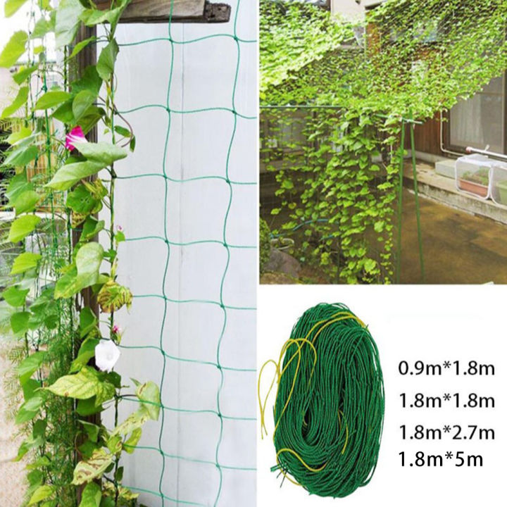 Garden Plants Climbing Net Strong Nylon Net Loofah Morning Glory Flower ...