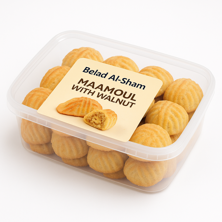 Arabic Biscuits| Maamoul with Walnuts | Handmade Maamoul Cookies with ...