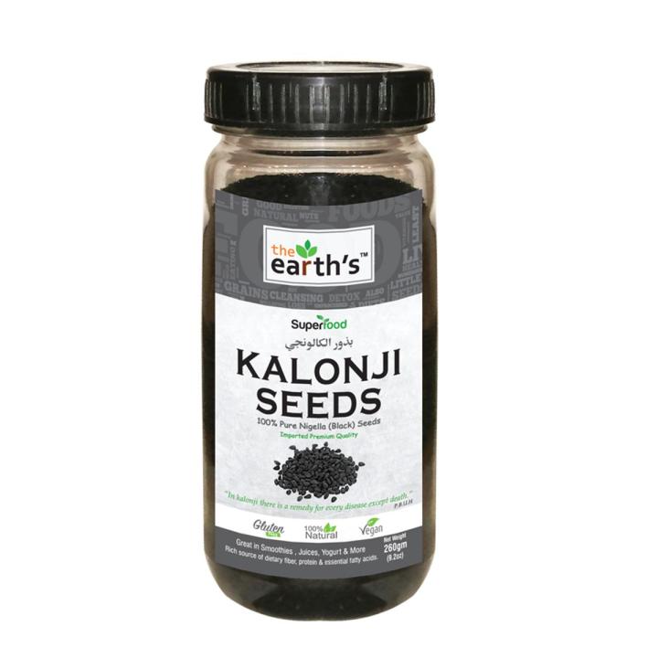 Earth's Kalonji Seed g/free 260gm Jar | Daraz.pk